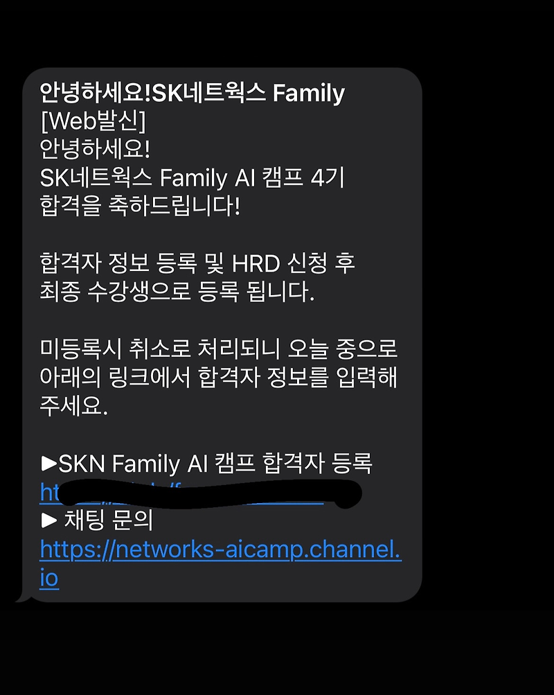 [후기] SK networks Family AI Camp 4기 최종 합격 후기 / 면접 준비 질문