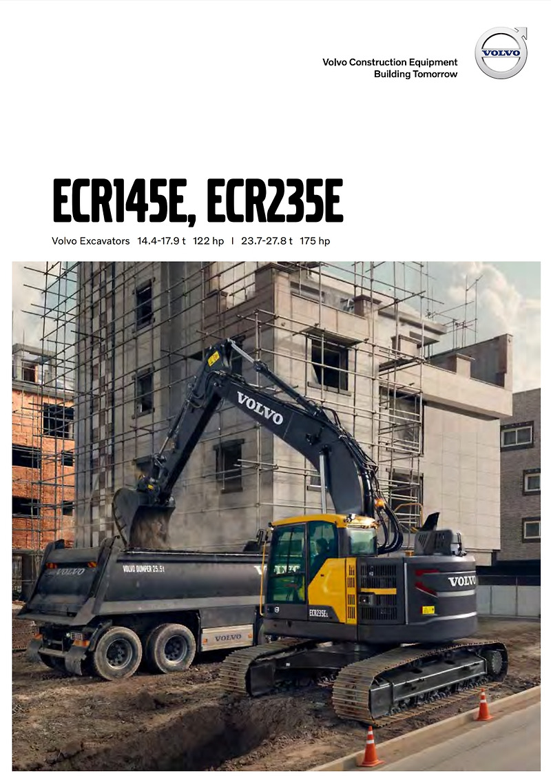 [매뉴얼] Volvo ECR 145E / ECR 235E stagev en v2020 :: 건설장비 사고사례 및 법규