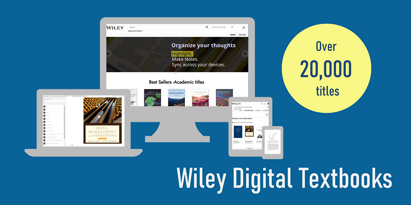 Wiley 출판사 대학 교재 이용하기