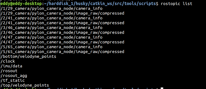 [ROS] topic hz, bandwidth 한번에 확인하기