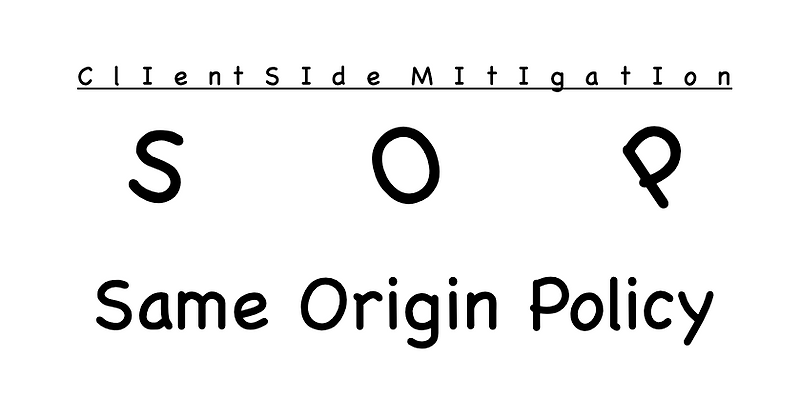 SOP(Same Origin Policy)
