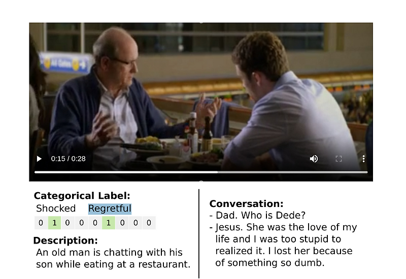 Learning Emotion Representations from Verbal and Nonverbal Communication