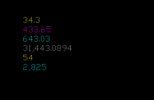 소숫점자리수 맞추기, EDP :: XiCAD & etc...
