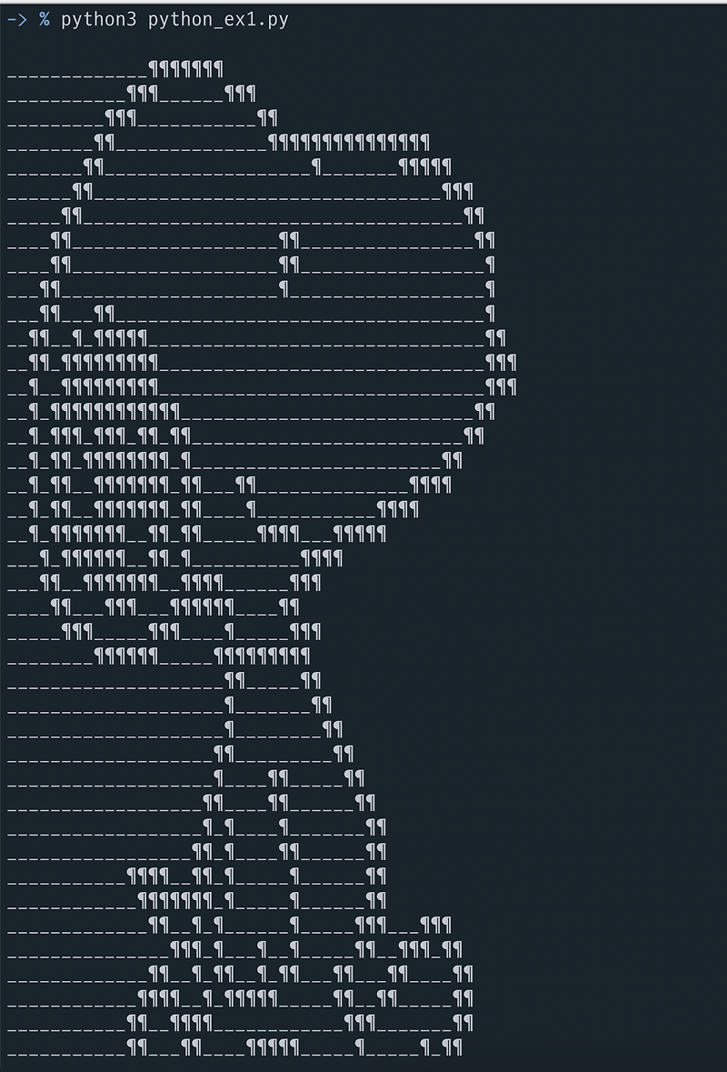 image, text를 ASCII Art로 넣기