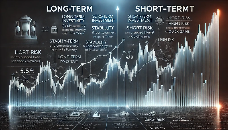 투자 전략 개발하기 장기 투자 Vs 단기 투자