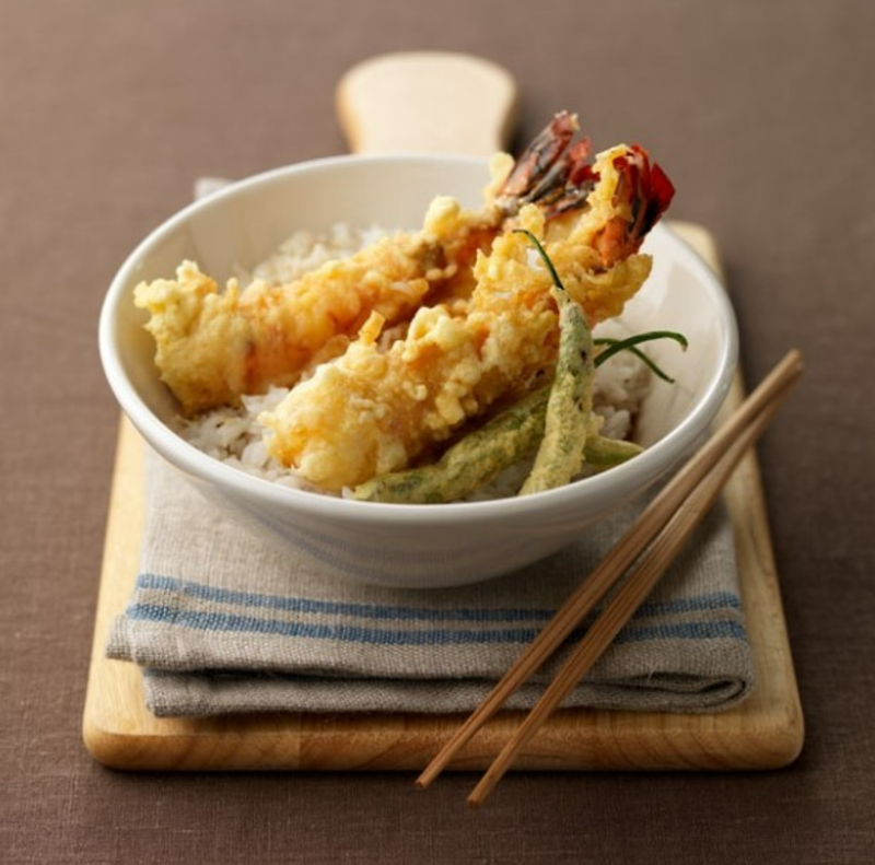 How to Make Crispy Tempura Donburi (Tendon) at Home!