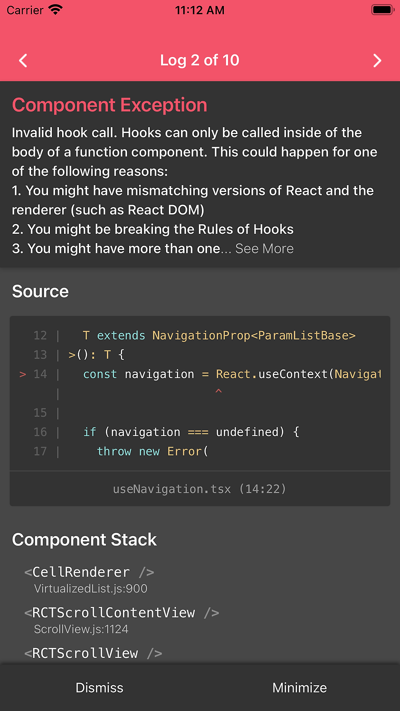 React Native - 에러해결 invalid hook call error(feat.카카오로그인)