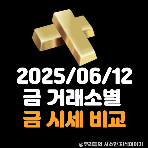 한국감정금거래소 546,000원 실화야? 부가세까지 따져봐야 하는 이유 [2025.06.12]