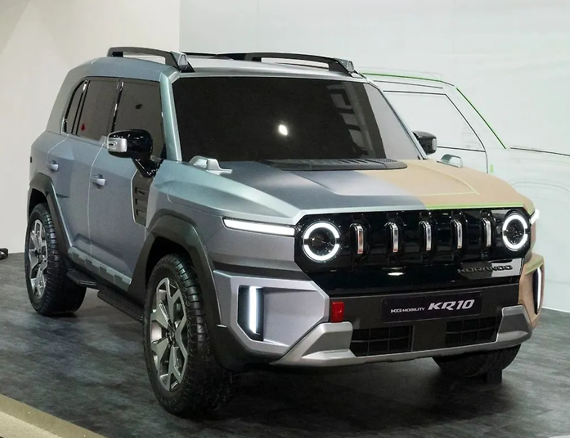 KG모빌리티(쌍용) 코란도 후속 KR10 출시일, 가격 공개?
