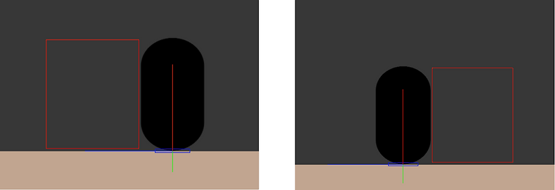 공격(HitBox)좌우 반전(position, localPosition)