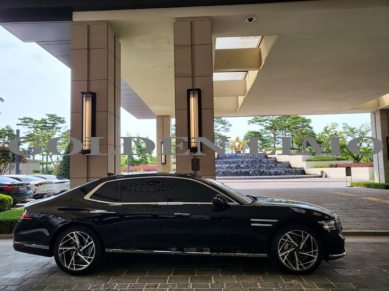 제네시스 g90 신형 기사포함렌트대여VIP의전차량서비스 서울의전업체 고급세단으로귀빈을 모시는 리무진서비스