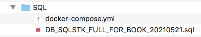 How to run mySQL through docker-compose.