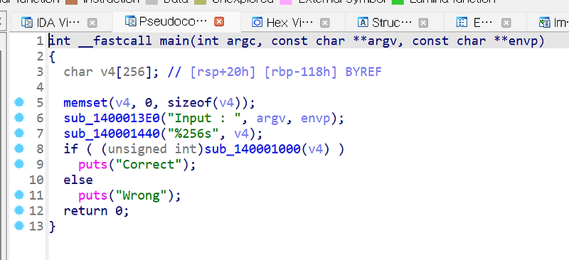 dreamhack : rev-basic-1 write-up