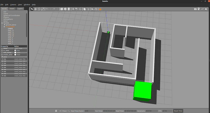 ROS2 4일차(1) Maze World