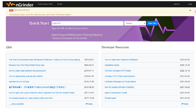 기억의 파편들 :: nGrinder 로 API 부하테스트 하기 with 도커