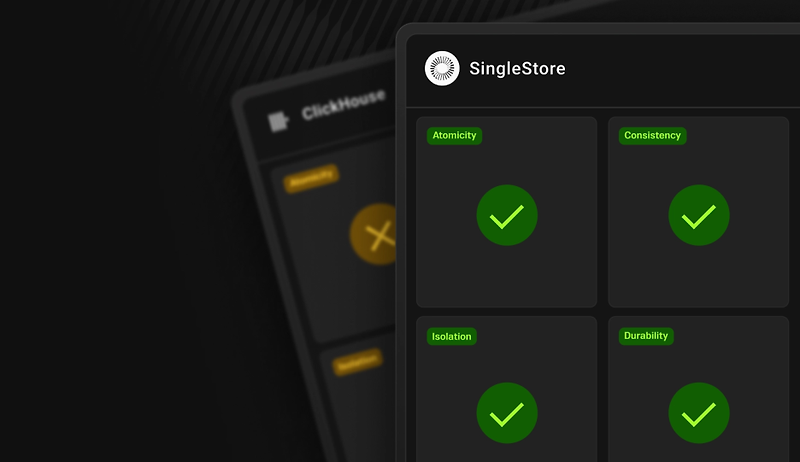 싱글스토리 11화 - ACID 딜레마: ClickHouse의 한계와 SingleStore의 강점