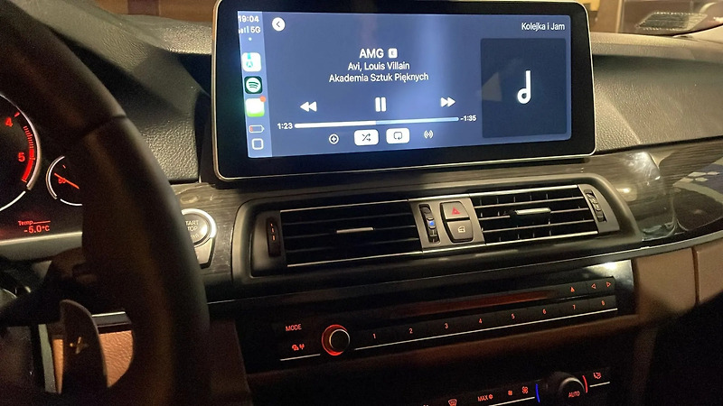 BMW 5시리즈 F10, F11에 완벽 호환! 2024 ID6/ID7/ID8 UI 12.3인치 안드로이드 시스템 & 무선 카플레이