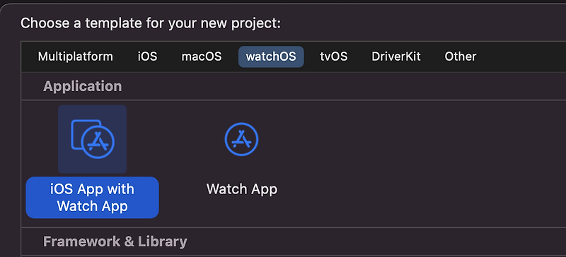 [iOS] WatchKit[1] - watch 프로젝트 시작, 살펴보기