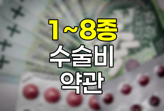 1~8종 수술비 약관과 KDRG ADRG 코드 체계 해설 - 메모리유