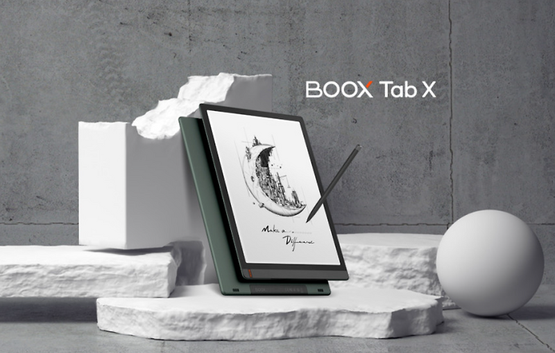 ONYX BOOX 신제품 3종 출시(Note X2, Tab 10, Tab X)