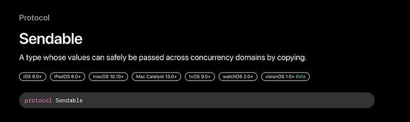 Swift Concurrency Data Race 해결, Sendable protocol 개요
