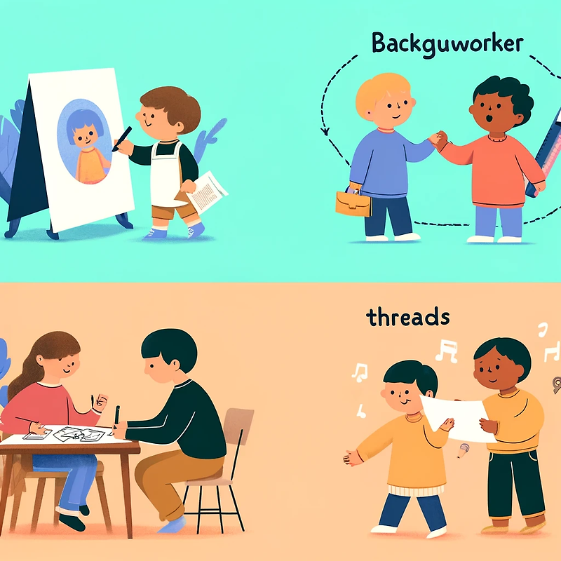 [C#] BackgroundWorker와 Thread 차이