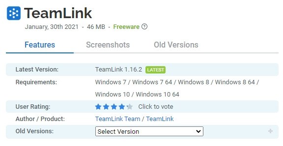 TeamLink 무료 다운로드