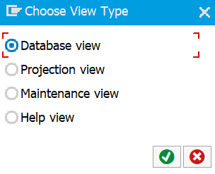 [SAP] Views 뷰 (1) Database View 데이터베이스 뷰, Projection View 프로젝션 뷰