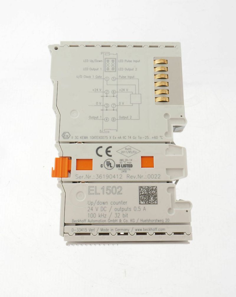 [수입판매] BECKHOFF EL1502 Ethercat-Terminal 벡호프