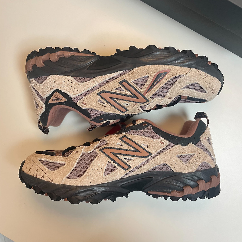 *뉴발란스x999휴머니티 콜라보 ML610T (ice wine) 언박싱, 착샷후기