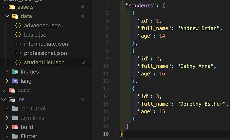 [022] 플러터 (Flutter) 배우기 - FutureBuilder, Future, Async, Await, 로딩표시, JSON 파일 불러오기