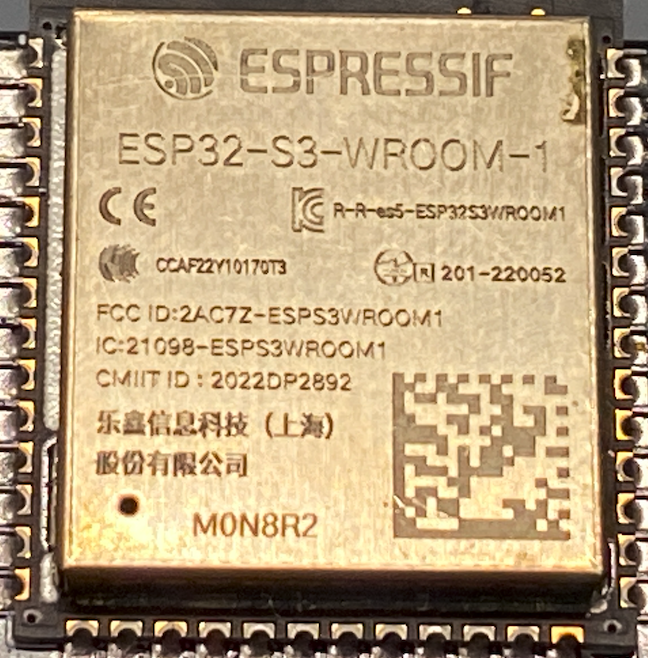 ESP32-S3 모듈에 적힌 문자의 의미