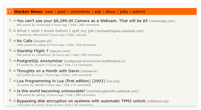 Hacker News: IT최신 기술과 스타트업 관련 뉴스