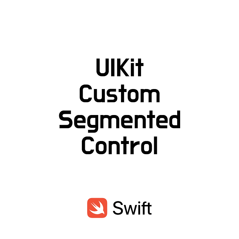 [UIKit] custom segmented control