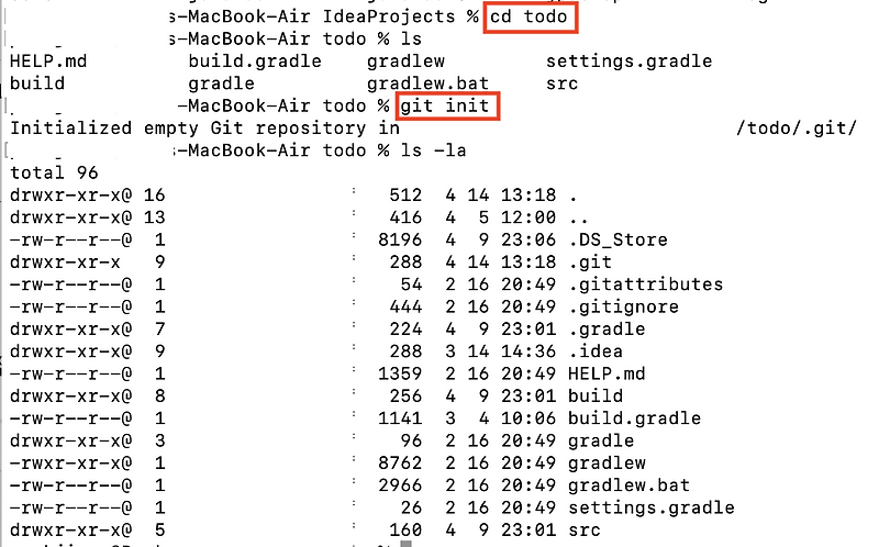 [CRUD 프로젝트] Todo(3) Git 연동