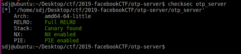 facebook ctf 2019 - otp-server