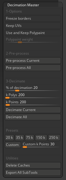 심화반 23일차 : Decimation Master