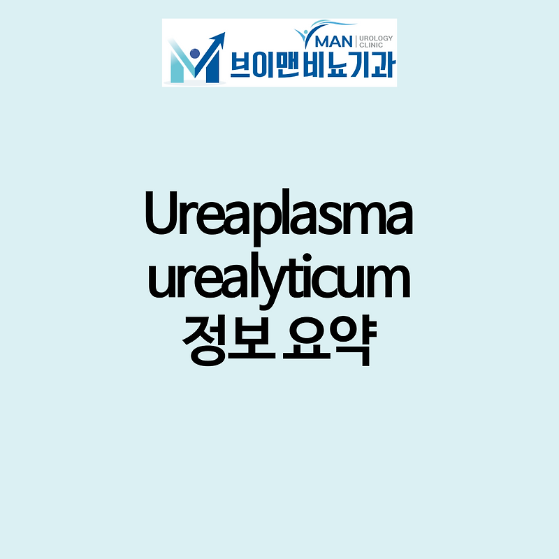 Ureaplasma urealyticum 걸리면 어떡하죠? 서울 강남 성병 검사 비용 얼마 정도 하나요?
