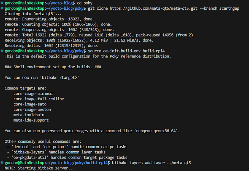 [Yocto Project] QT5 예제 실행하기