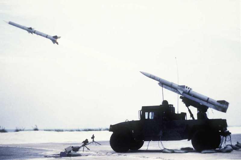 미 해병대용 신형 대공미사일 시스템 SLAMRAAM 2