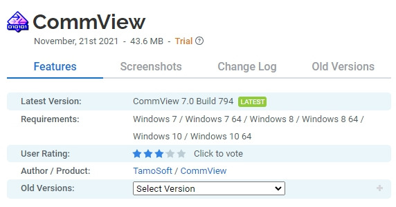CommView 무료 다운로드