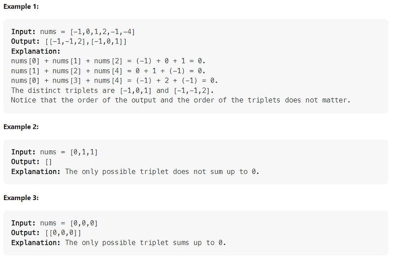 [LeetCode] 15. 3Sum :: JYP