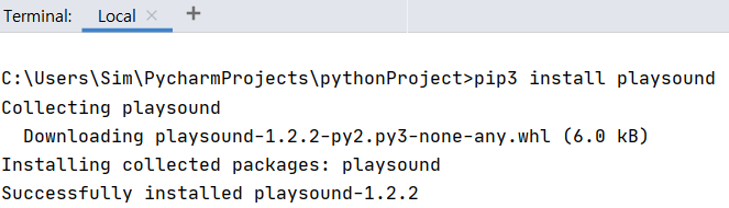 [python] playsound 모듈로 음악 재생하기 by bskyvision.com