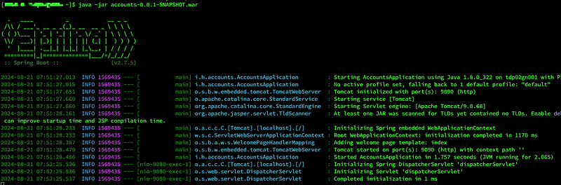 Spring Boot로 JSP 배포하기(java 8로 버전 다운그레이드)