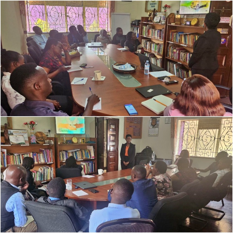 IWPG 우간다 지부, NAWOU 단체 직원 대상 PLTE 그룹 교육 성료