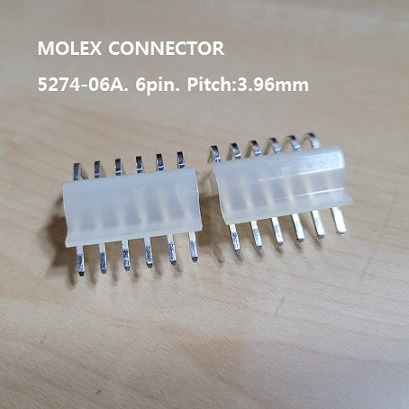 5274-06A. 5267-06A-X. 5267-08A-X. MOLEX CONNECTOR
