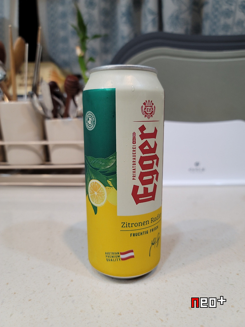[주류 382][캔-500ml] 예거 레몬 라들러(EGGER ZITRONEN RADLER)