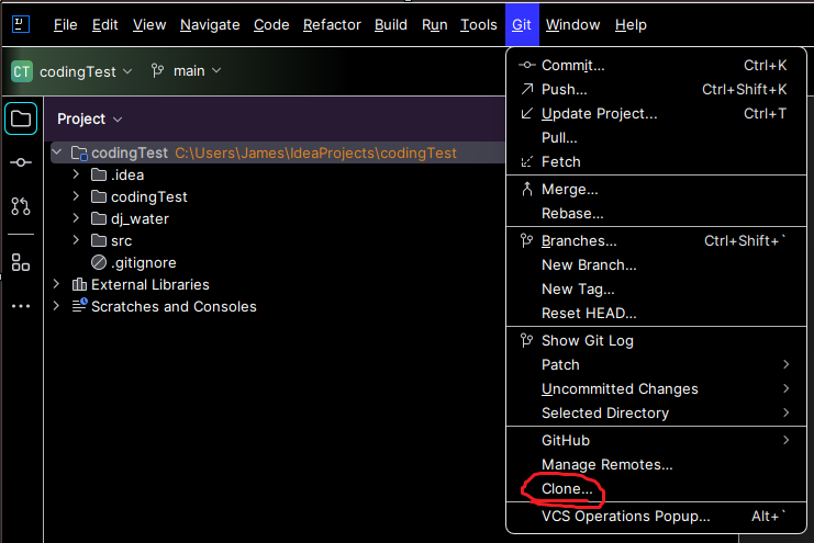 [IntelliJ] Connection From IntelliJ to Github
