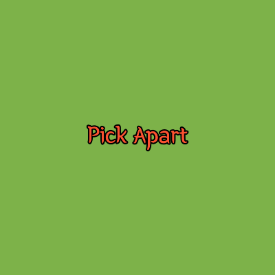 미국 캐나다 생활 영어: Pick apart