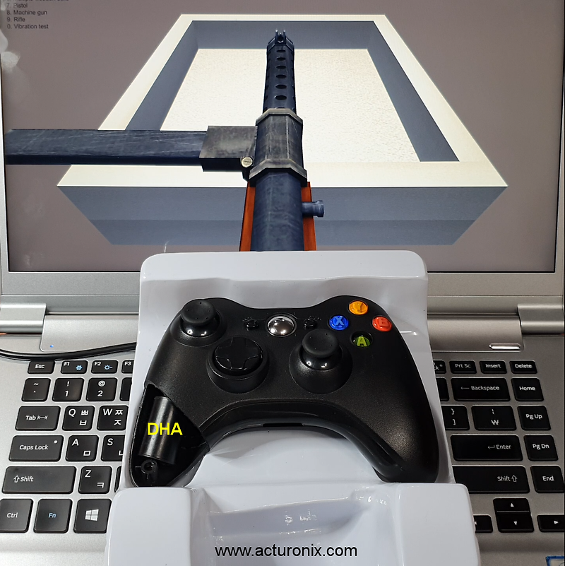 DHA demo Video for various haptic sense